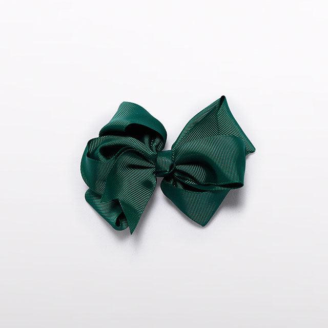 Bottle Green Double Loop Hair Clip Kandks Giving Tree