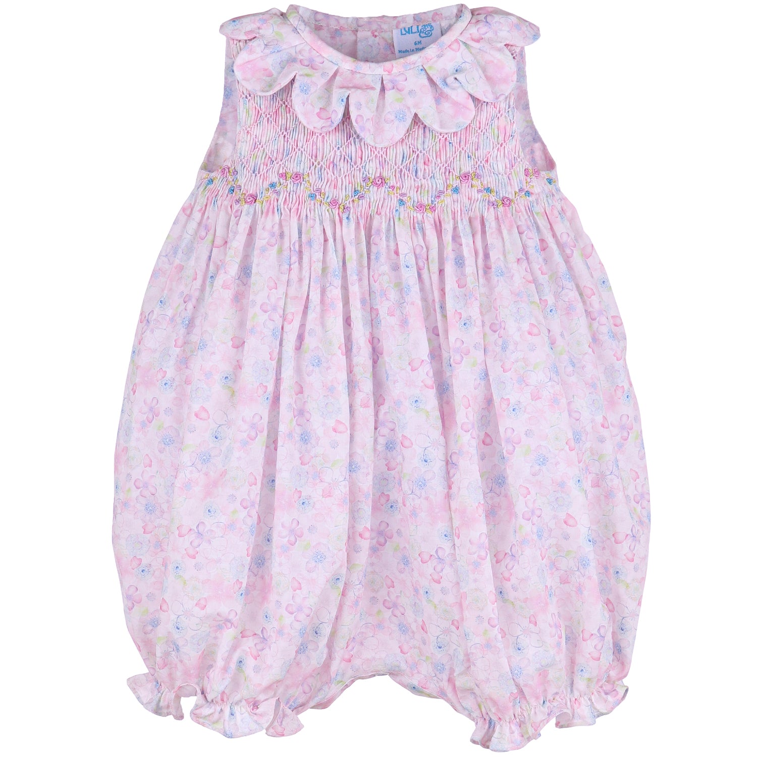 Garden Bliss Smocked Bubble – K&K's Giving Tree
