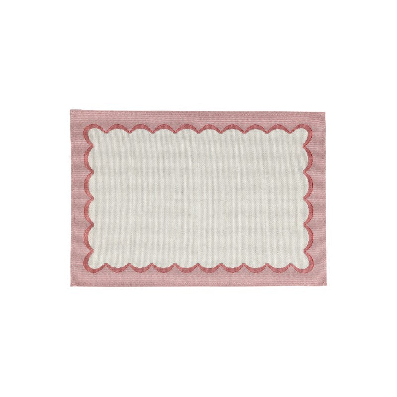 Tavola Pink Scalloped Placemats - Set of 4 – K&K's Giving Tree