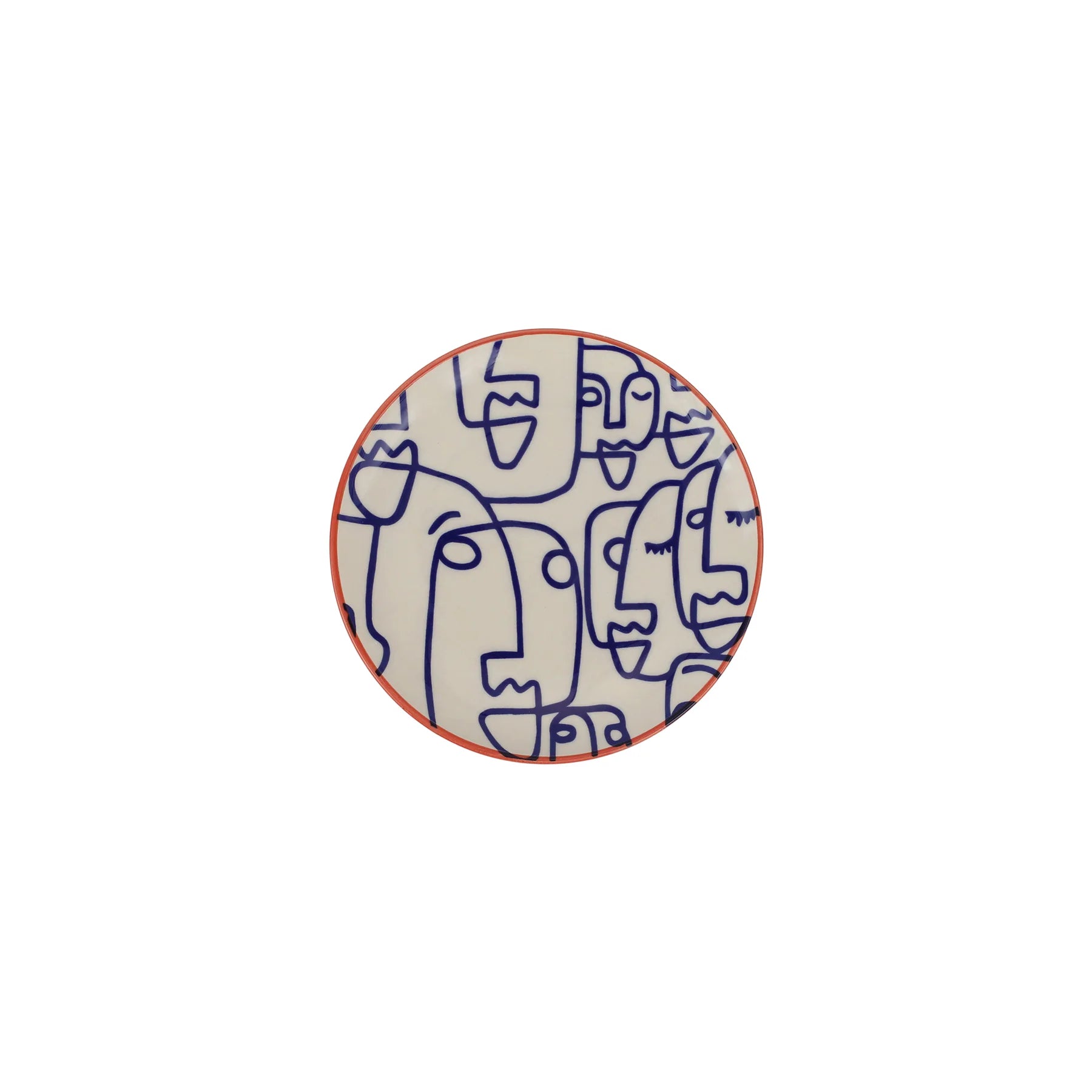Moda Faces Cocktail Plate – K&K's Giving Tree