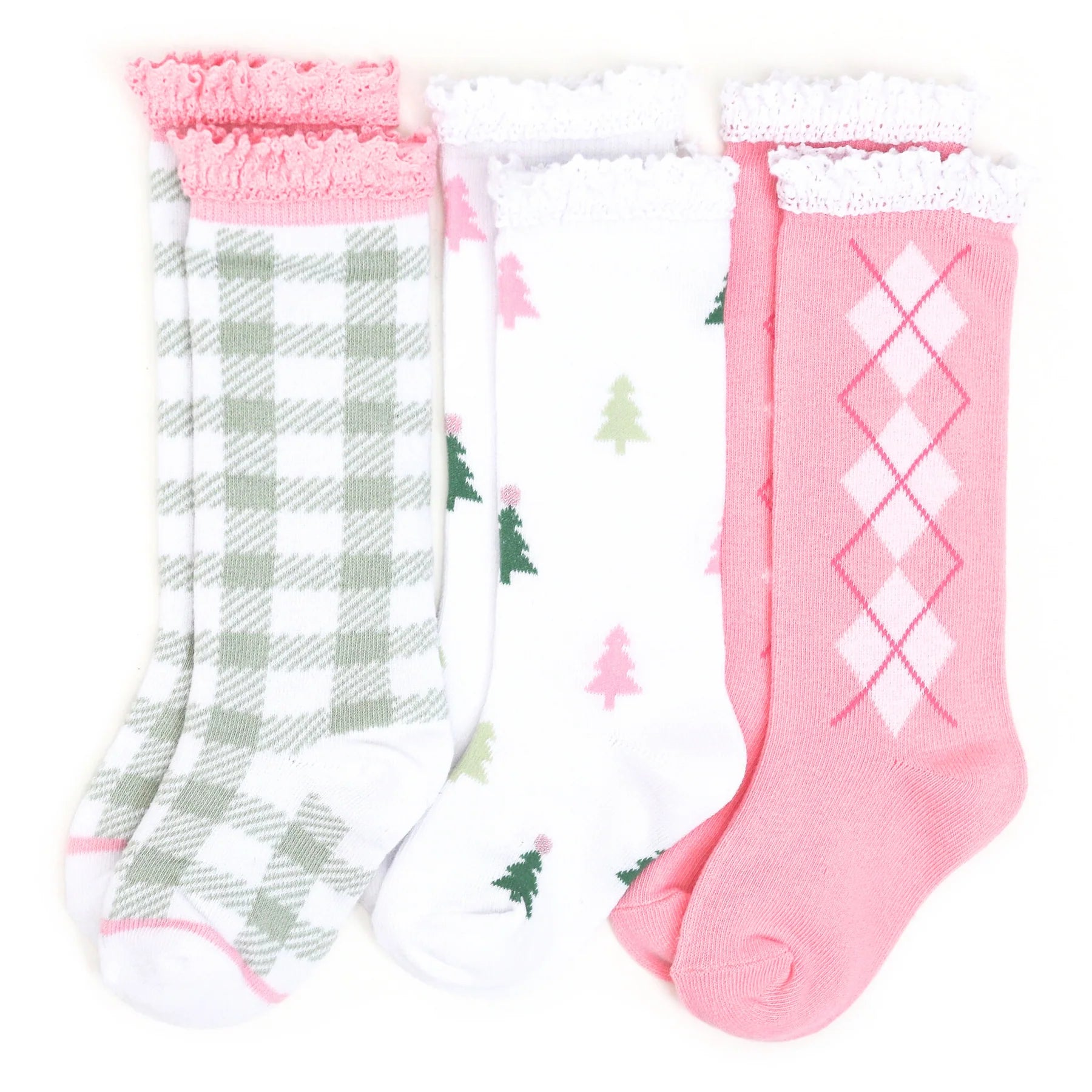 Winter Wonderland Knee High Socks 3-Pack – K&K's Giving Tree