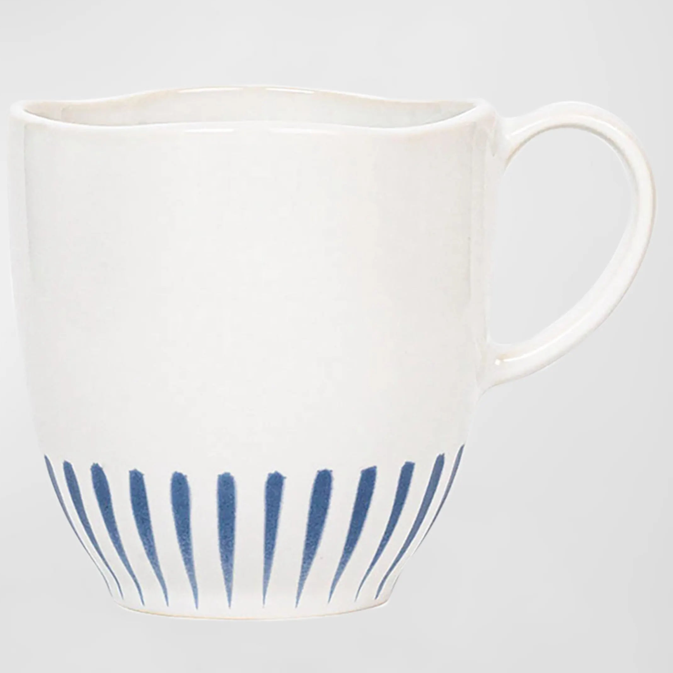 Sitio Stripe Mug - Delft Blue – K&K's Giving Tree