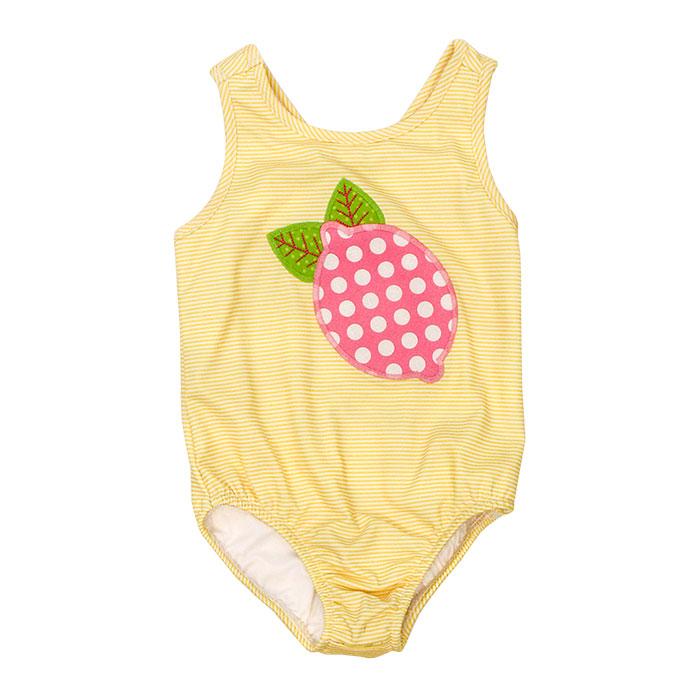 Pink Lemonade Collection - Lemons One Piece Spandex Swimsuit – K&K's ...