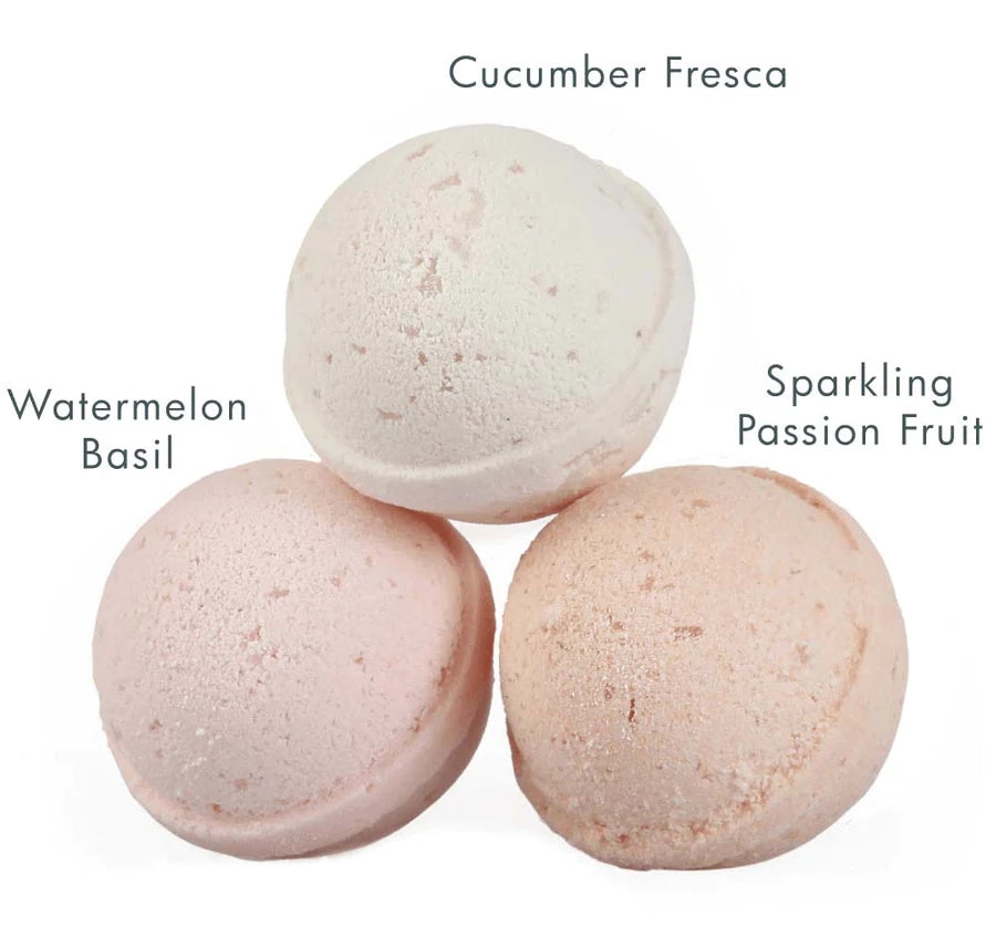 Fruity Bath Fizzers - Set of 3 – K&K's Giving Tree