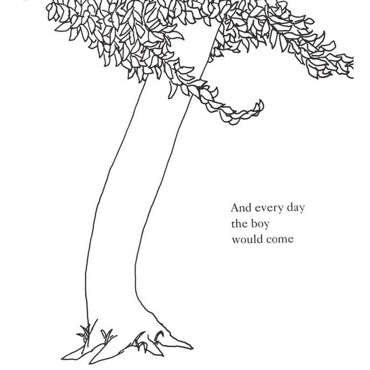 Shel Silverstein Drawings The Giving Tree